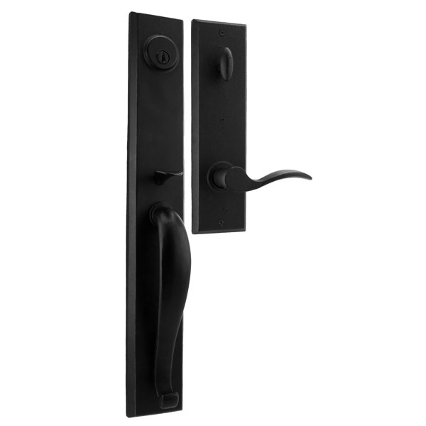 Weslock Rockford Entry Handle with Carlow Lever | Wayfair