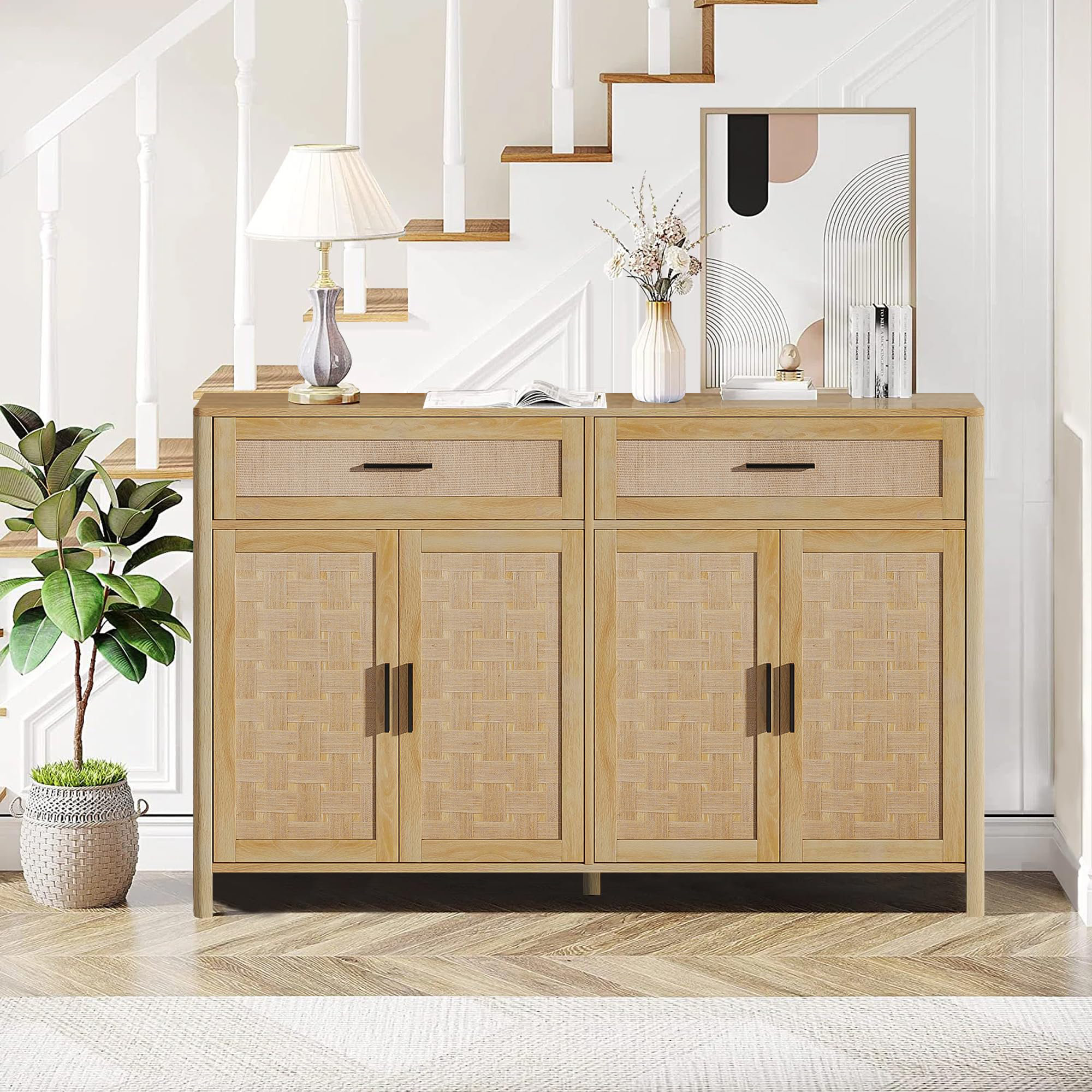 Bay Isle Home™ Sideboards Accent Cabinet Buffet With Storage, Coffee ...