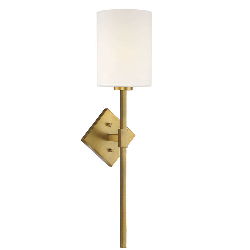 Wade Logan® Fussell 1 - Light Dimmable Wallchiere "& Reviews" | Wayfair