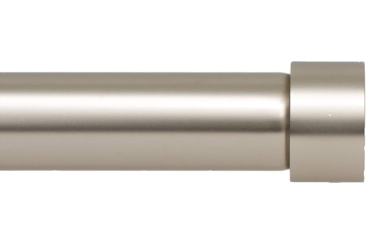 Latitude Run® Drapery Window Curtain Rod - End Cap Style Design 1 Inch ...