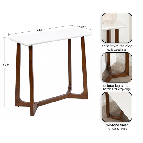 Latitude Run® Shinee 31.49'' Console Table "& Reviews" | Wayfair