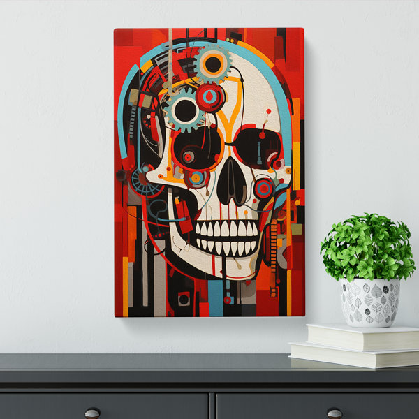 Happy Larry Skeleton Constructivism Art | Wayfair.co.uk