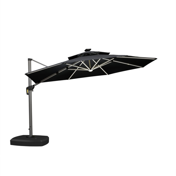 Arlmont & Co. Rohles 144" Cantilever Umbrella | Wayfair