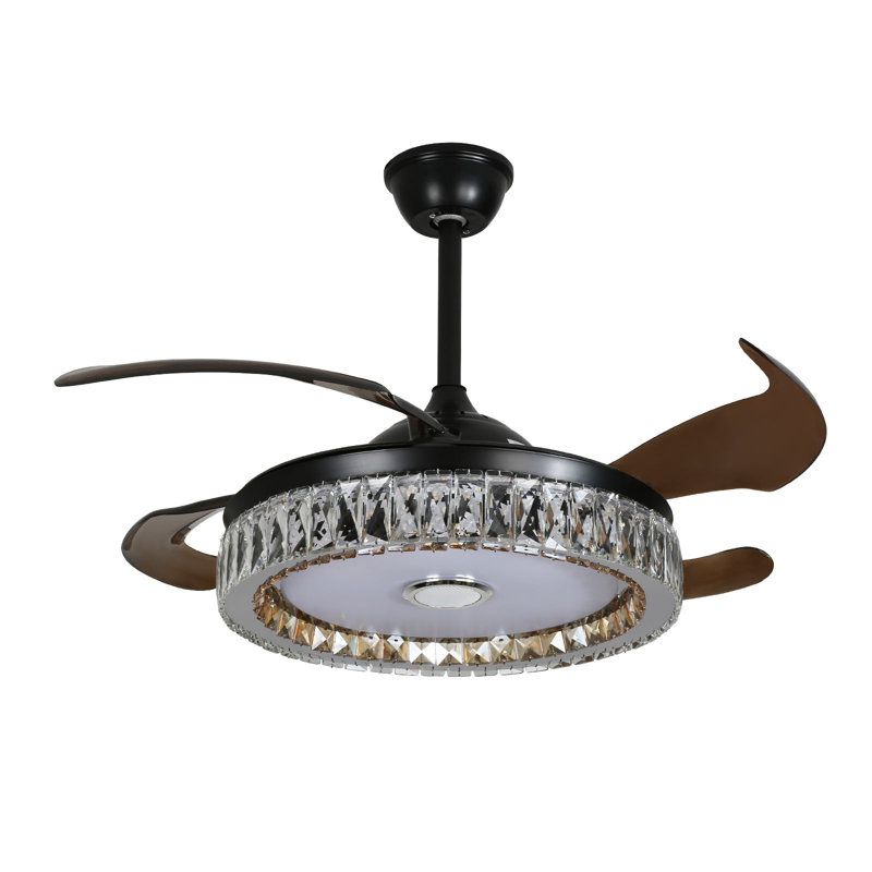 Mercer41 42 Inch Ceiling Fan W/ 7 Light Colors | Wayfair