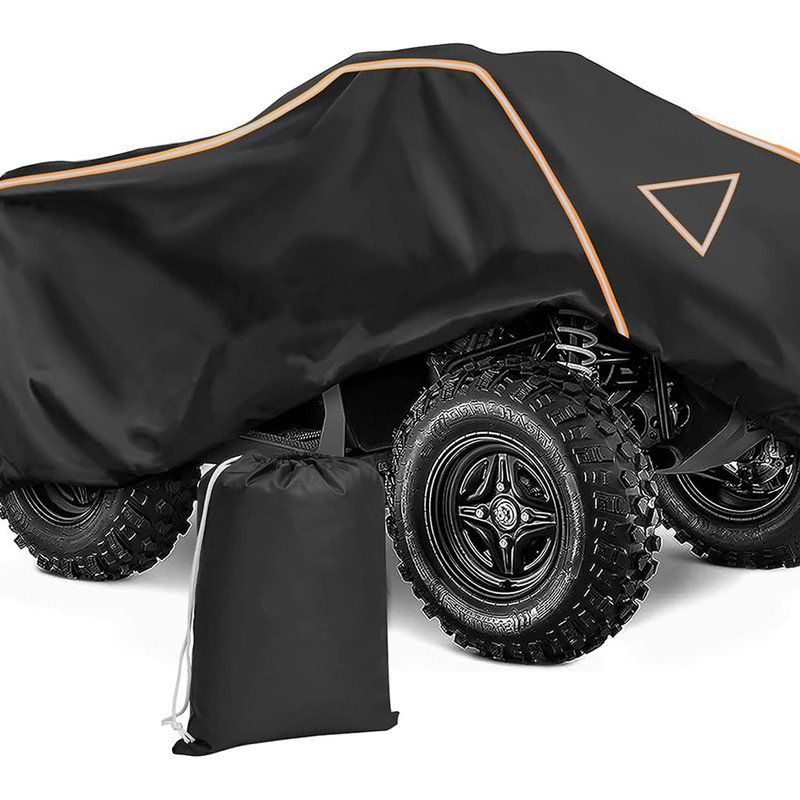 ZILNOX All-Weather Oxford Fabric ATV Cover - Waterproof, Heavy Duty ...