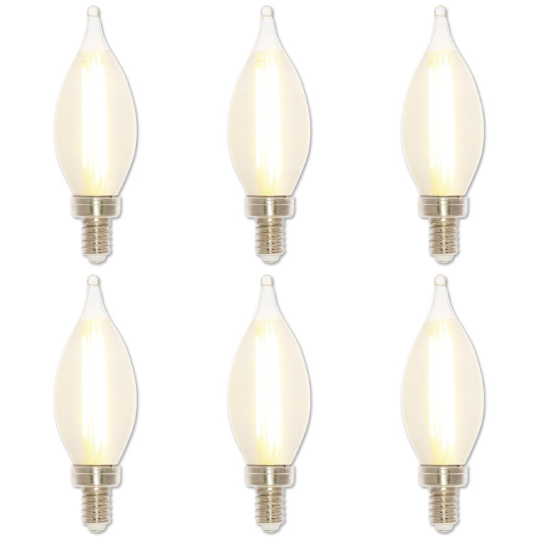 Westinghouse Lighting 60 Watt Equivalent C11 E12/Candelabra Dimmable ...