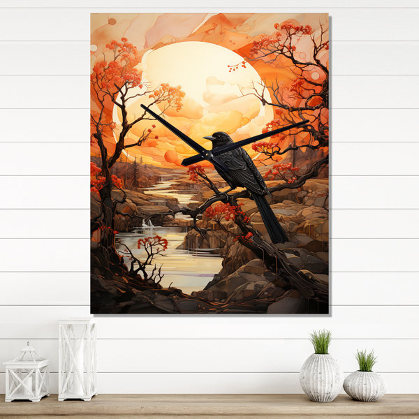 East Urban Home Traeven - Animals Wall Clock | Wayfair