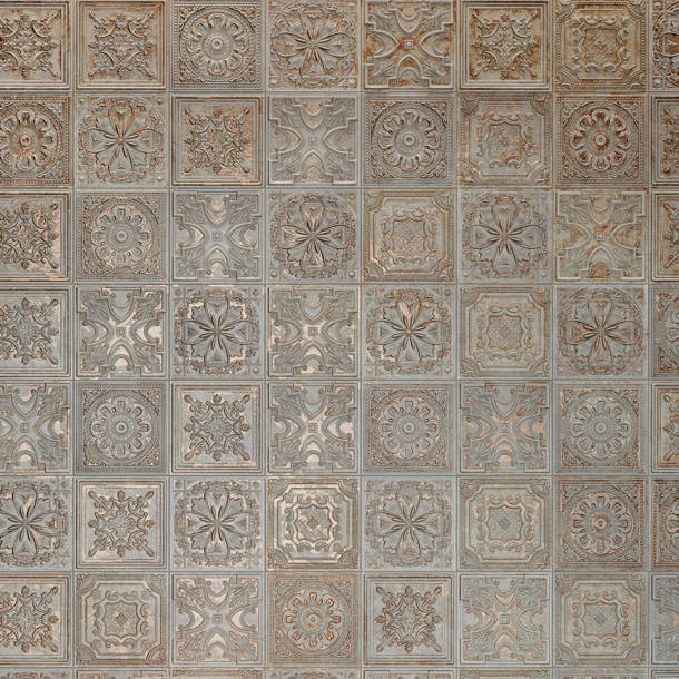 FromPlainToBeautifulInHours Elizabethan Shield 24'' L x 24'' W Textured ...