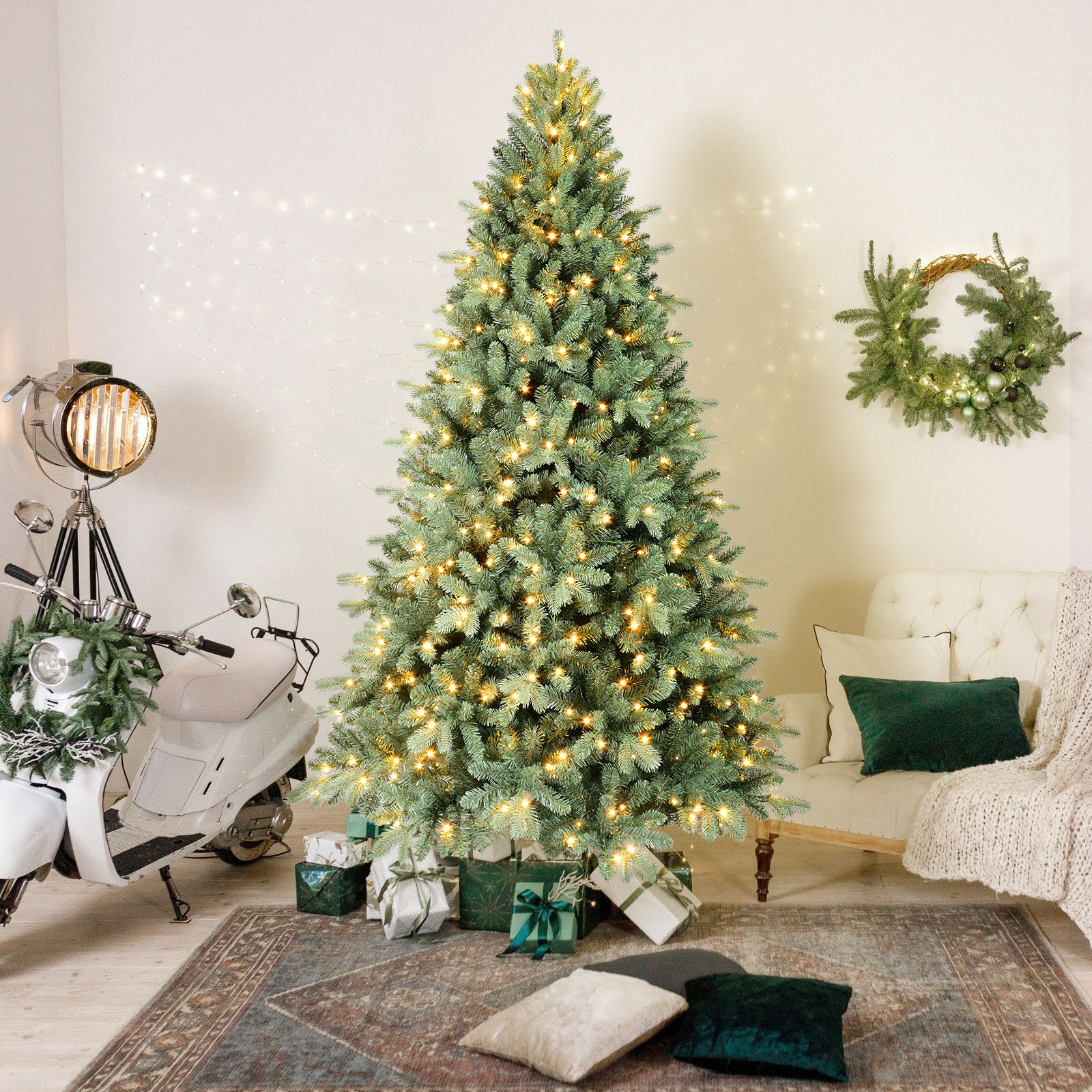 The Holiday Aisle® Lighted Christmas Tree | Birch Lane