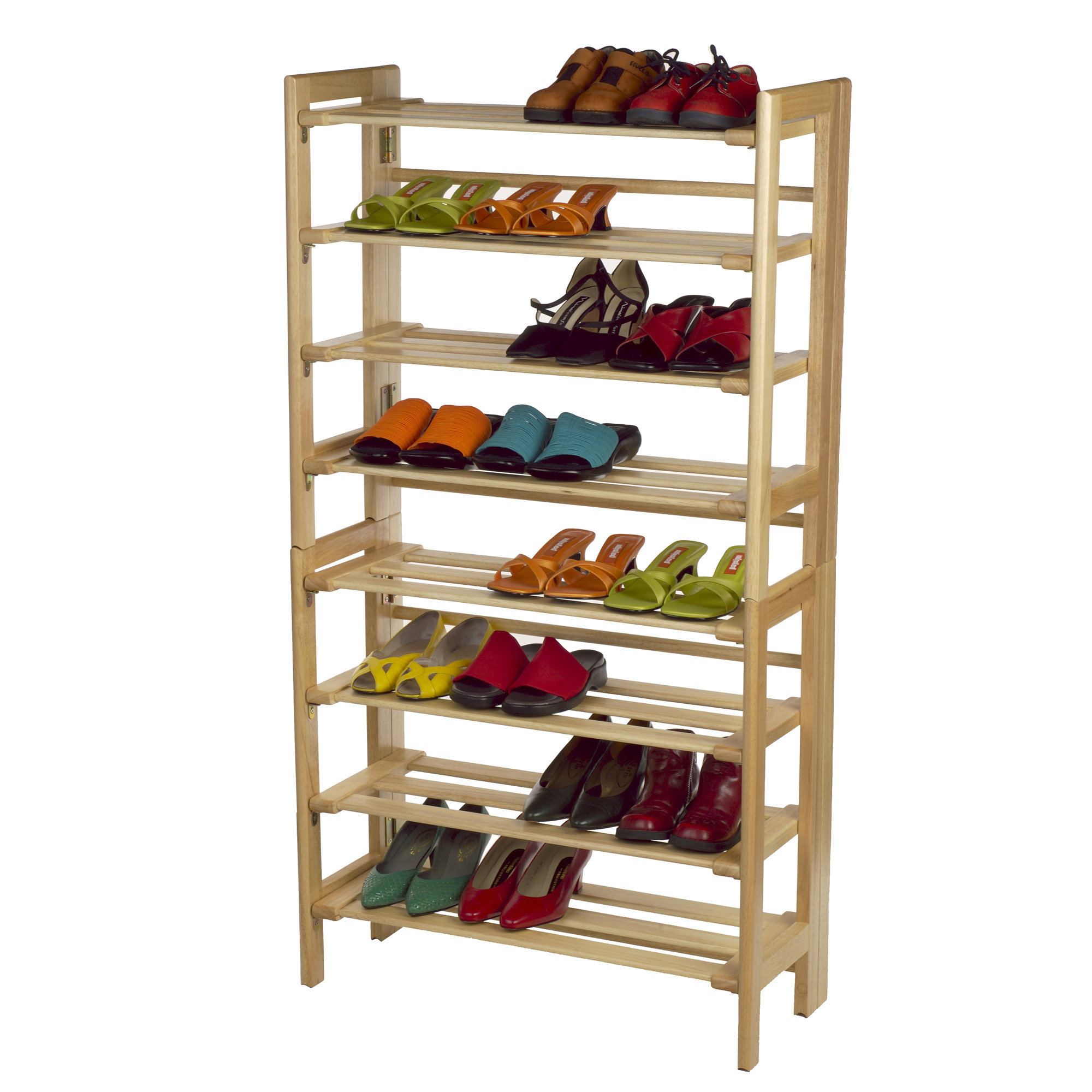 Red Barrel Studio® Calfee 4-Tier 12 Pair Shoe Rack & Reviews | Wayfair