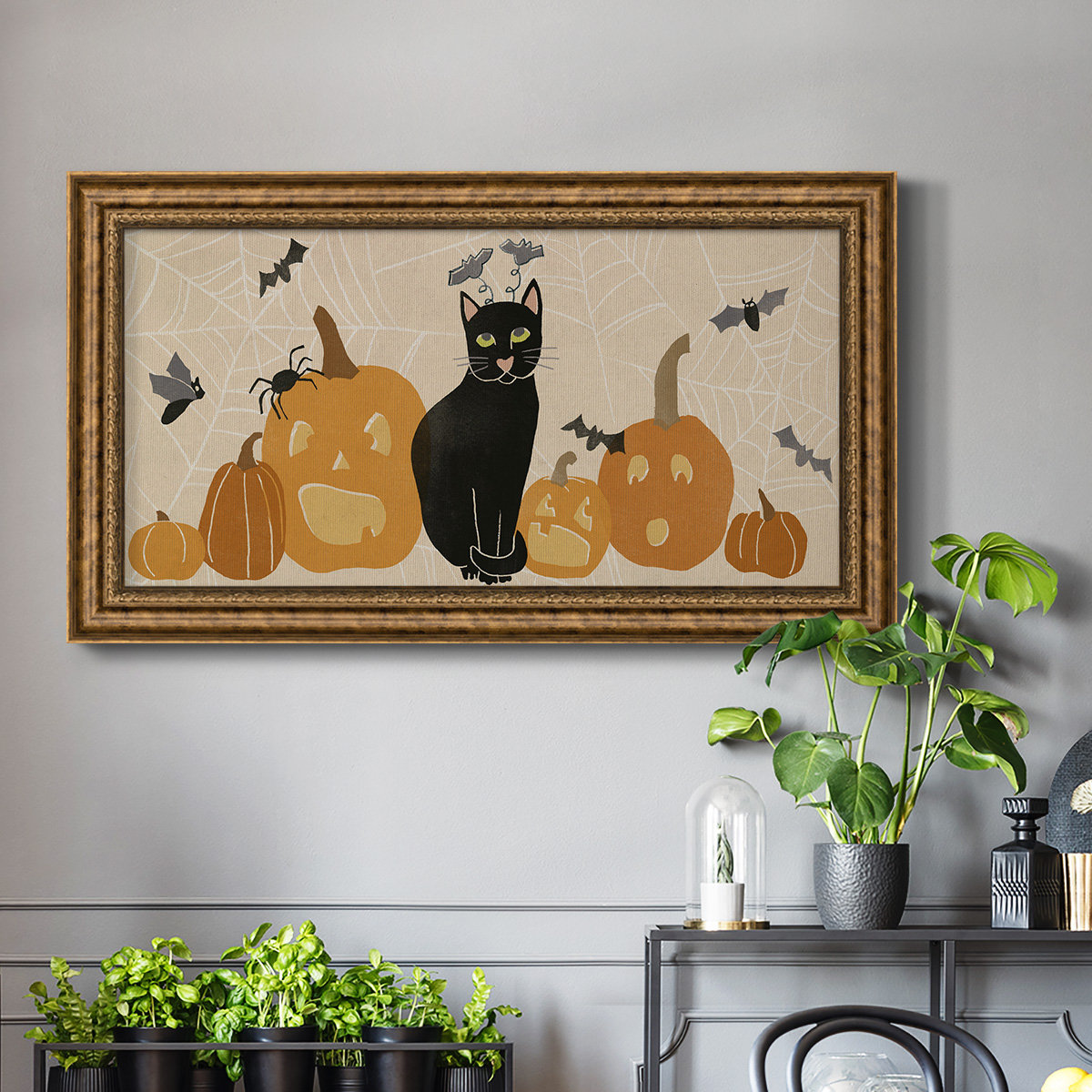 The Holiday Aisle® Pumpkin Patch Cats Collection D " Pumpkin Patch Cats ...