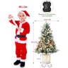 The Holiday Aisle® 3 Ft Pre-Lit Holiday Tree With LED Lights, With 8 ...