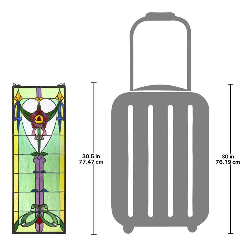 Design Toscano Presentation Rose Window Panel | Wayfair