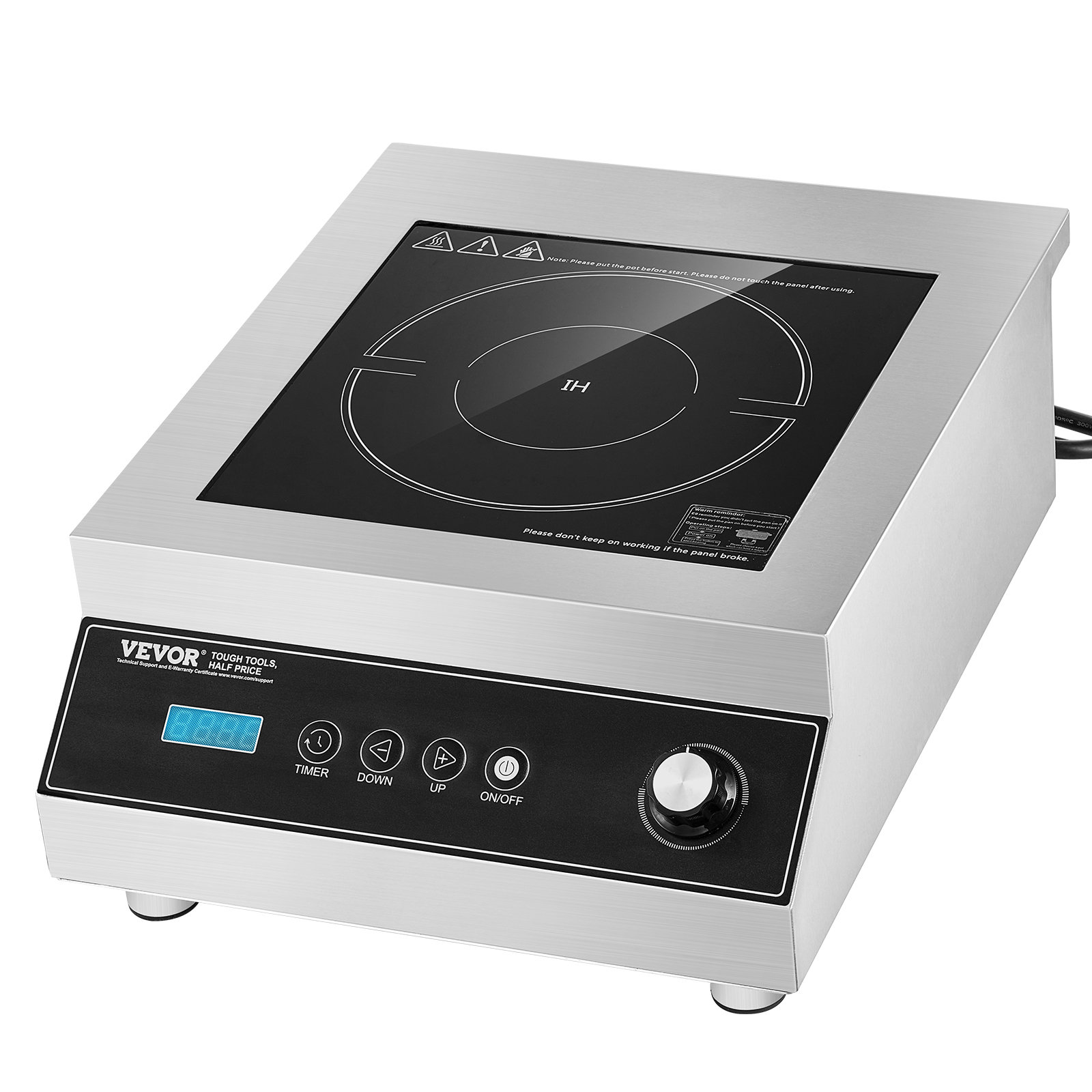 Stellweilan Tessberg Portable Commercial Induction Cooktop 5000W ...
