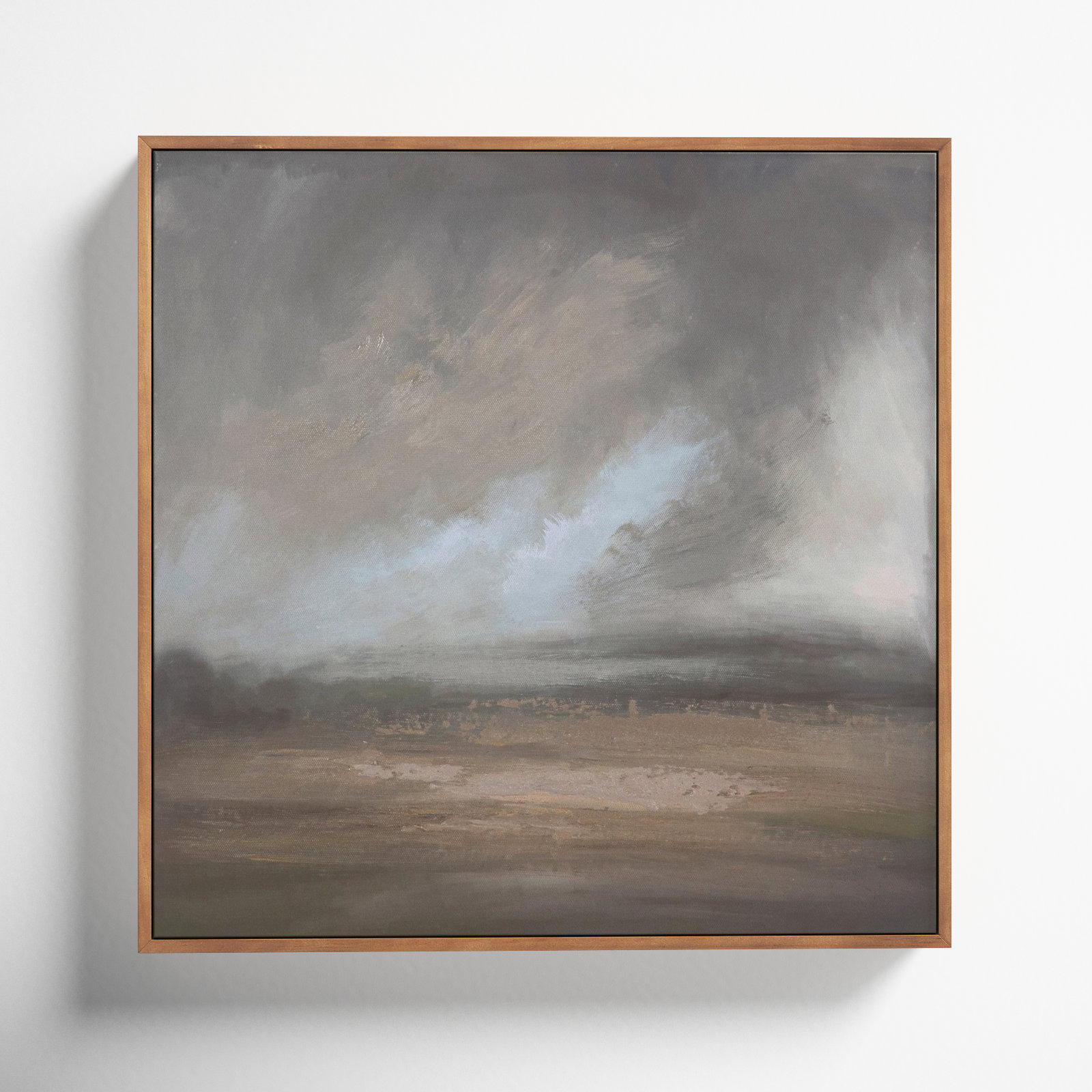 Joss & Main Caden LULLED SKY FRAMED PAINTING | Wayfair