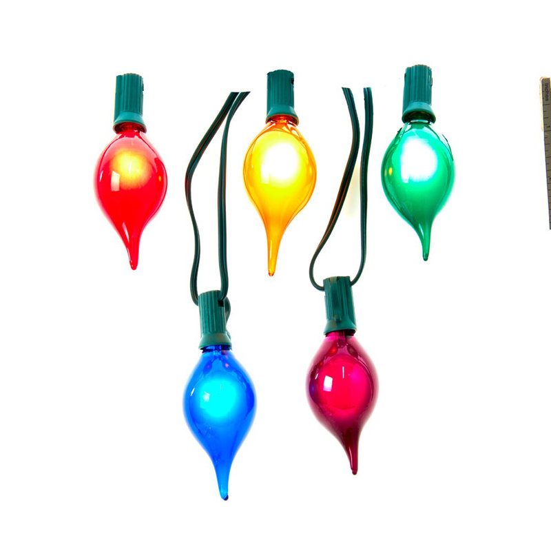 Kurt Adler Teardrop 10 Light String Lighting | Wayfair