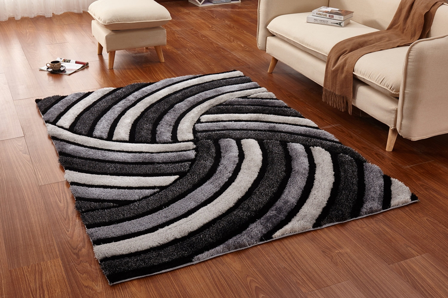Casamode Functional Furniture Regina Abstract Indoor Rug | Wayfair