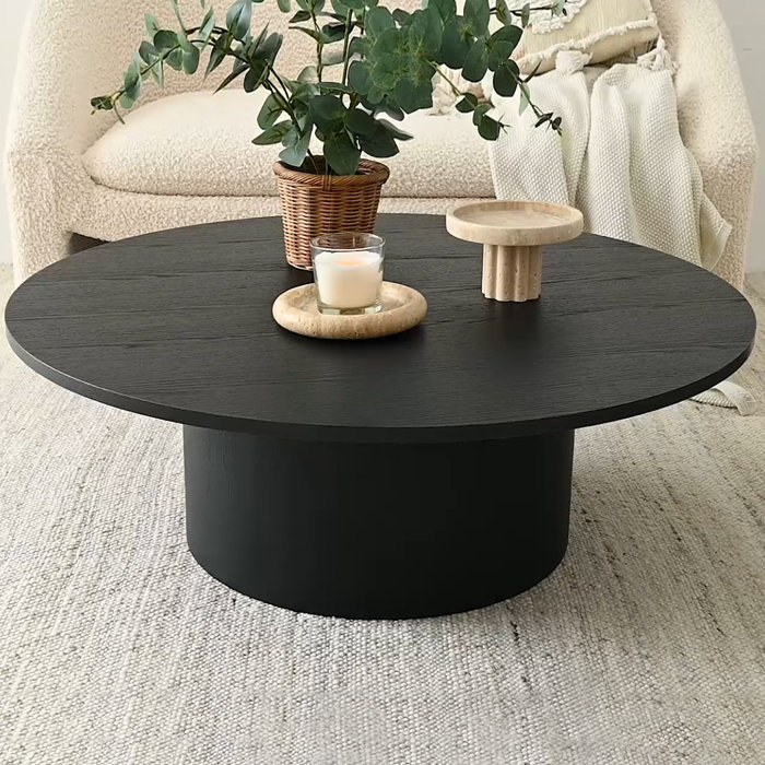 Latitude Run® Giann Pedestal 40" Coffee Table & Reviews | Wayfair