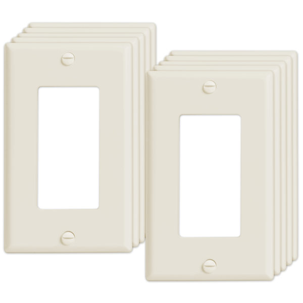 UCOMEN Plastic Wall Plate No Subject 1 - Gang Rocker Standard ...