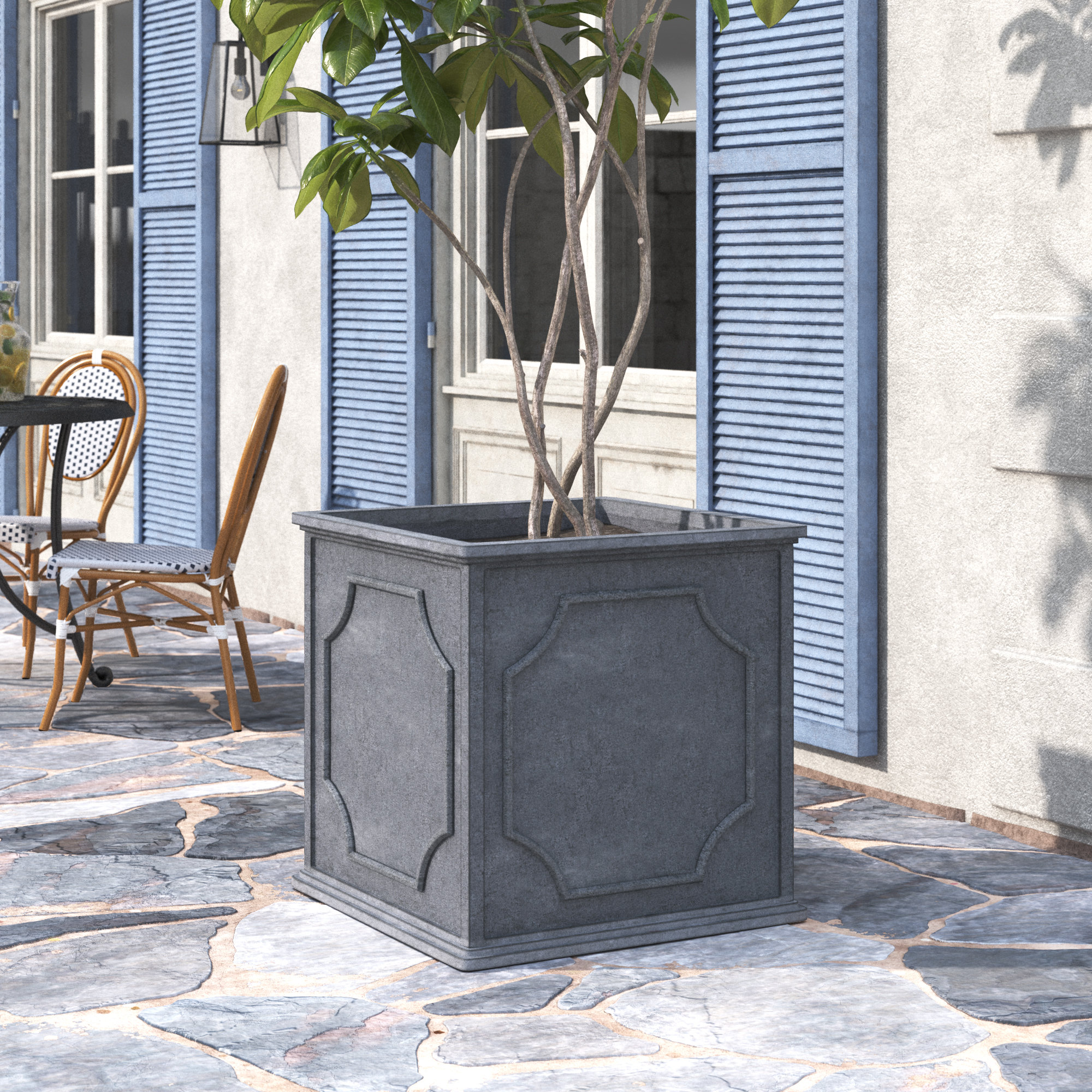 Kelly Clarkson Home Chaya Fiberglass Planter Box & Reviews | Wayfair