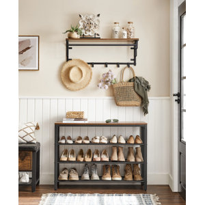 LoftDesigns Kirkhill 12 Pair Shoe Rack "& Reviews" | Wayfair.co.uk