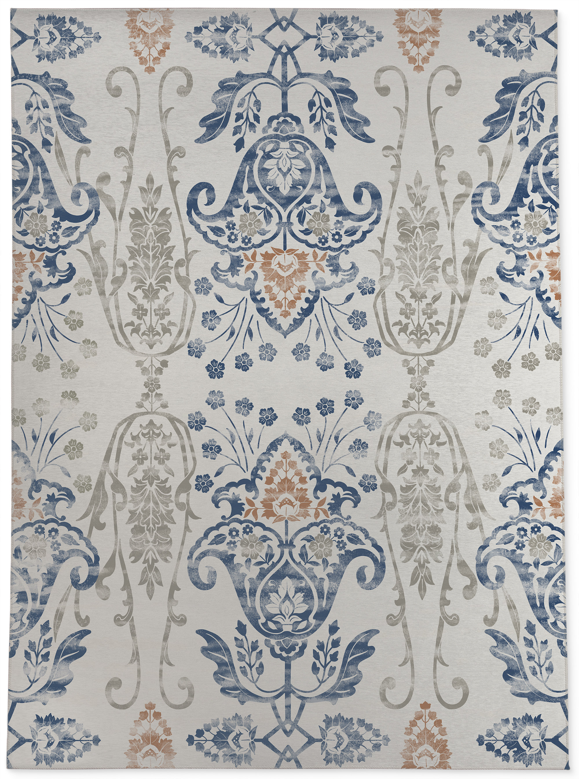 Bungalow Rose LEILA NAVY Area Rug By Bungalow Rose - Wayfair Canada