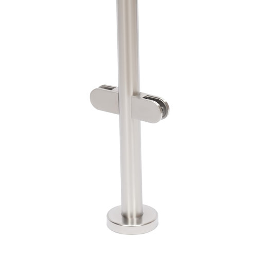 YYBSH Stainless Steel Railing Post (Middle Post) | Wayfair