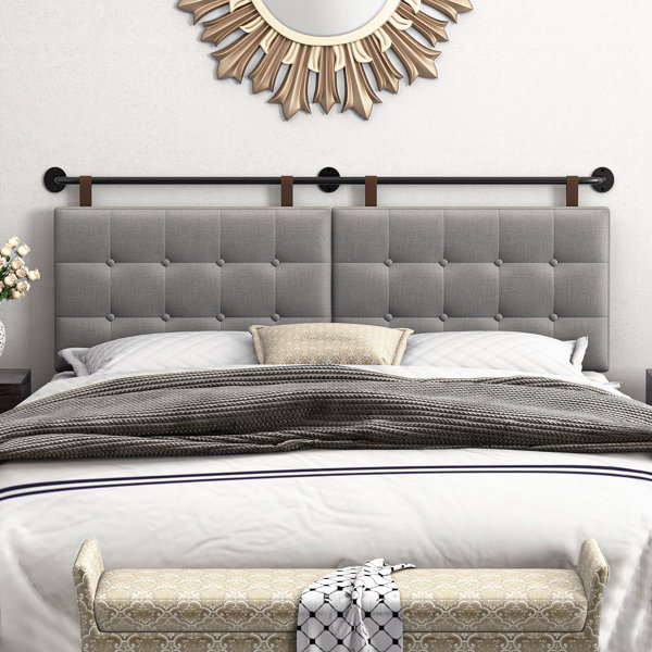 Red Barrel Studio® Upholstered Panel Headboard & Reviews | Wayfair