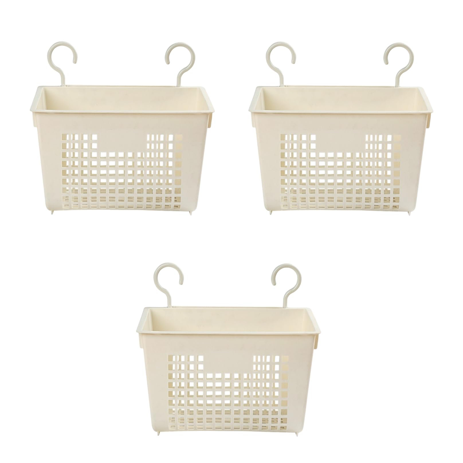 TUHOME FURNITURE LLC 3 Pack Plastic Rectangular Small Hanging Basket ...