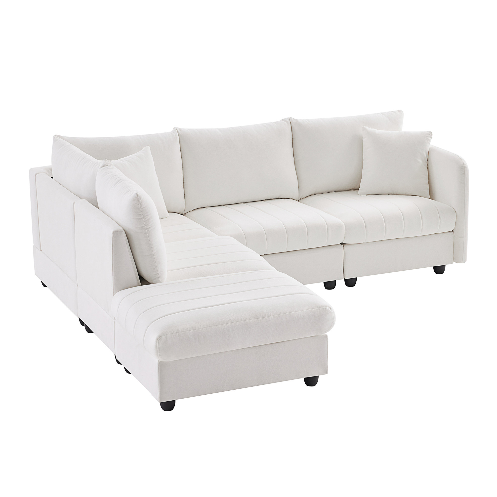 Latitude Run® 89*79" Modern Modular Sectional Sofa With Deep Seat | Wayfair