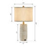 Beachcrest Home™ Middlebrooks 23'' Resin Table Lamp Set ( USB, Dimmable ...