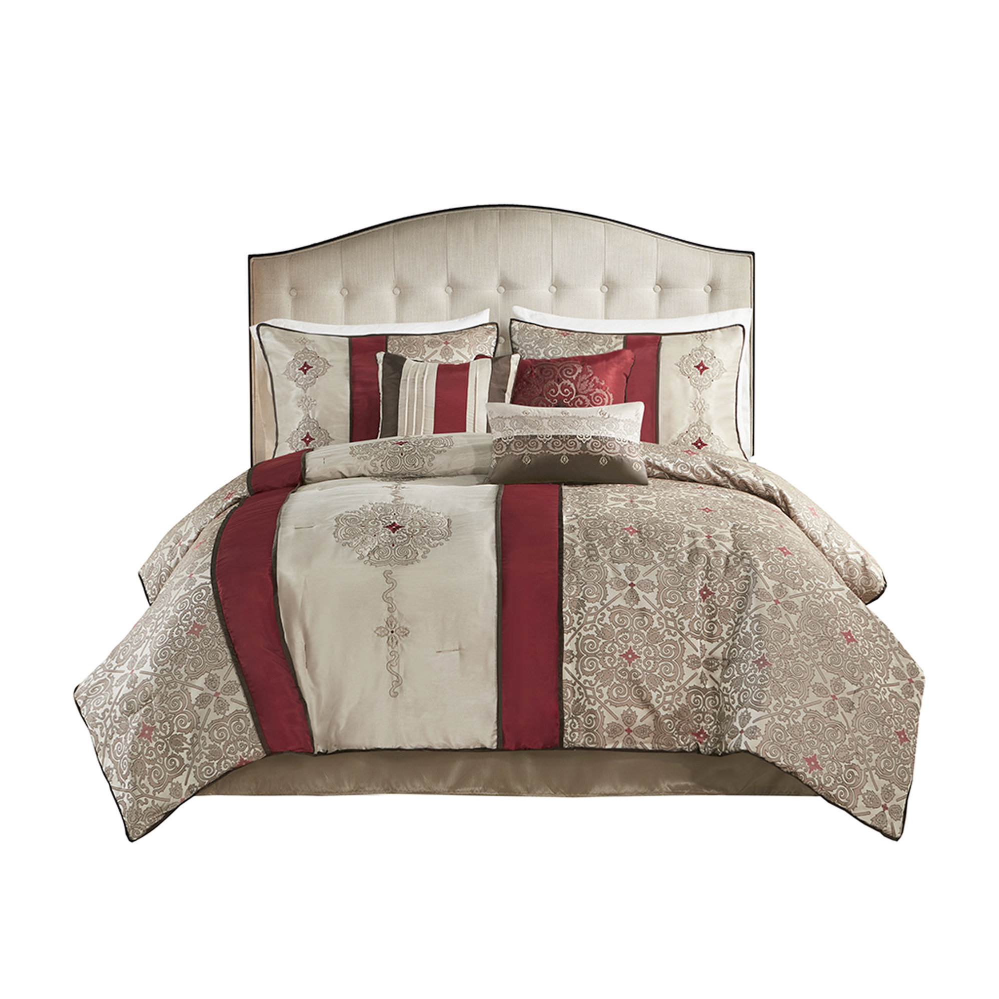 Banior Comforter - Filling Bedroom Ensemble Queen, | Wayfair