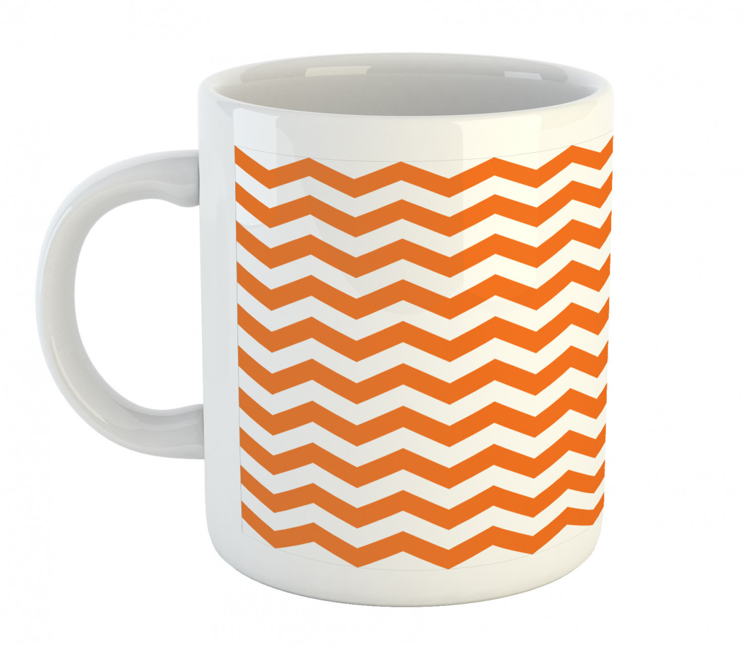 East Urban Home Chevron Coffee Mug | Wayfair