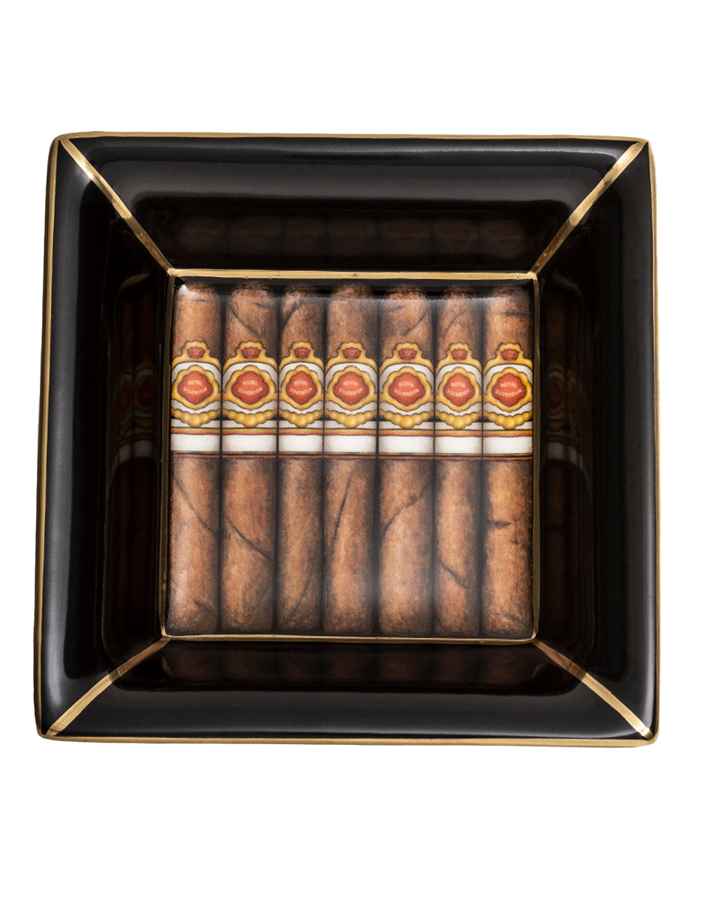 HALCYON DAYS Cigars Square Tray - Wayfair Canada