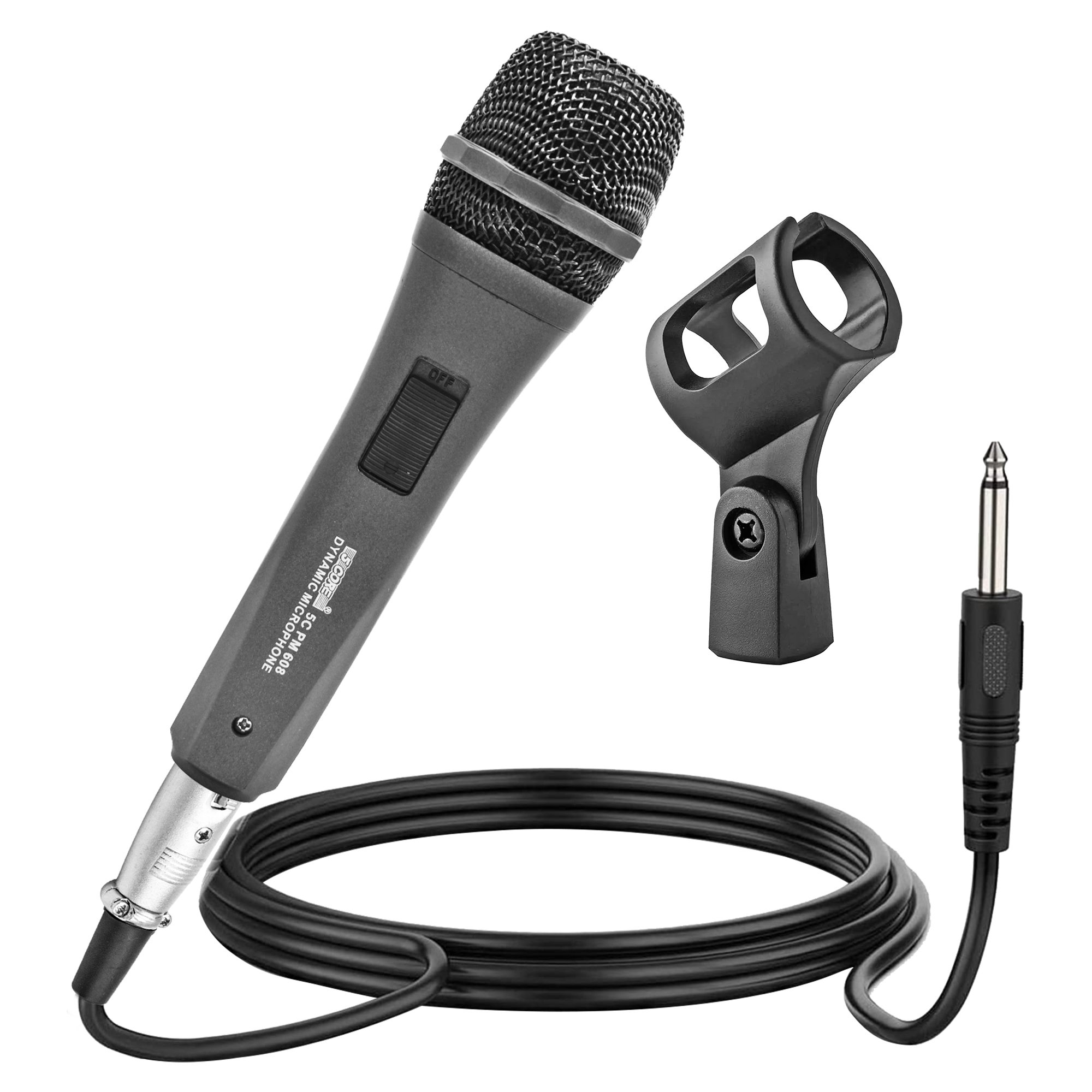 5 CORE 5 Core Microphone XLR Dynamic Karaoke Singing Handheld Microfono ...