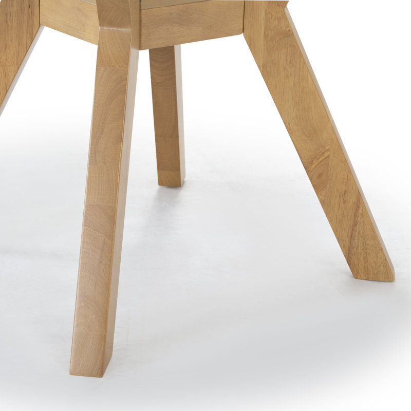 SafaviehCouture Round Solid Wood Base Dining Table & Reviews | Wayfair