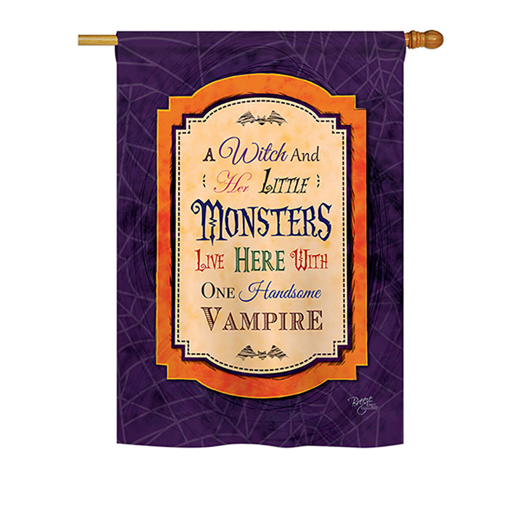 Breeze Decor Wicked and Handsome 2-Sided Polyester House/Garden Flag ... Breeze Decor Wicked and Handsome 2-Sided Polyester House/Garden Flag ...