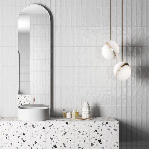 Supreme Tile Zarati 2.95" x 11.81" Ceramic Wall Tile & Reviews | Wayfair