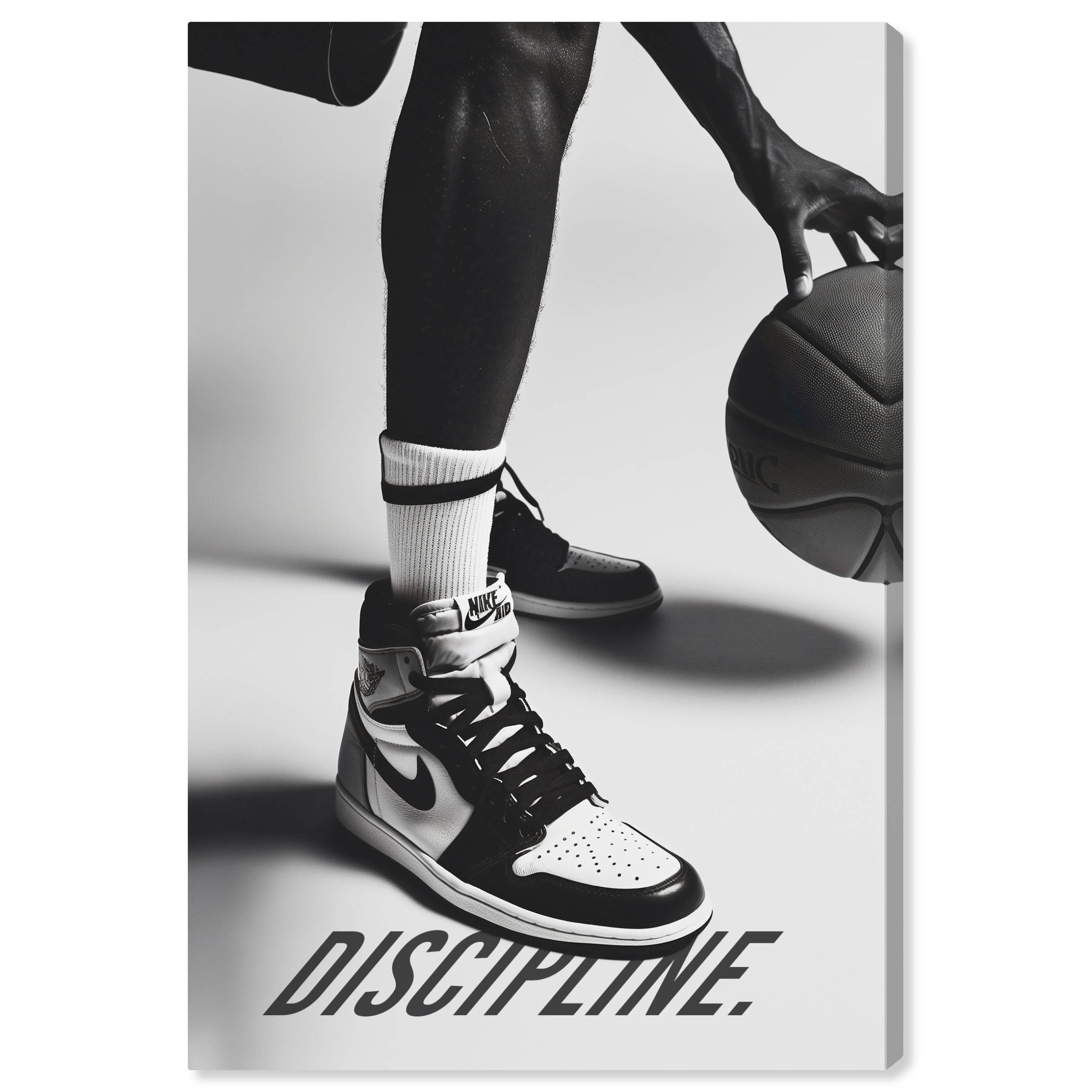Notori Art Discipline Sneakers Black And White Urban Wall Arts by ...