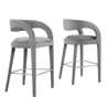 Modway Pinnacle Upholstered Stool & Reviews | Wayfair