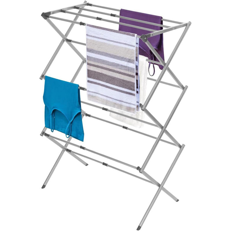 Rebrilliant Steel Accordion Drying Rack | Wayfair