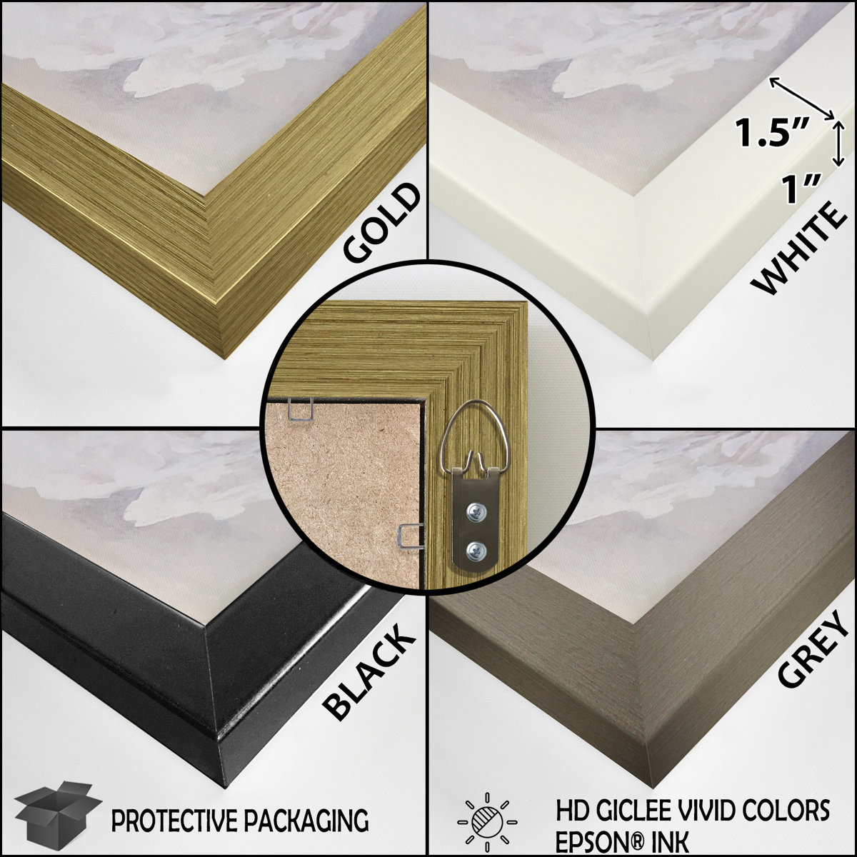 Winston Porter Kayzlyn Romantic Couple Landscape Luminous Embrace II ...