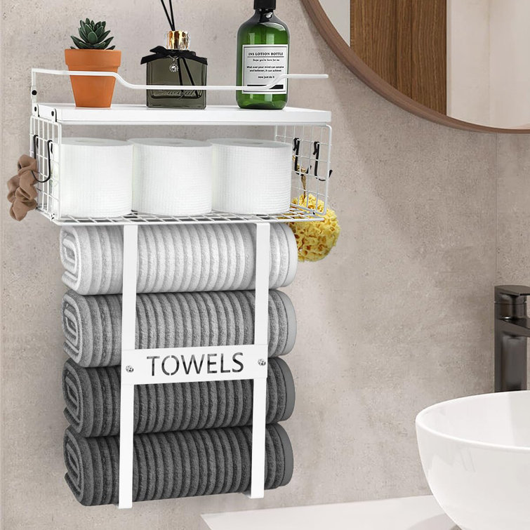 OLHAV Towel Racks for Bathroom Wall Mounted | Wayfair