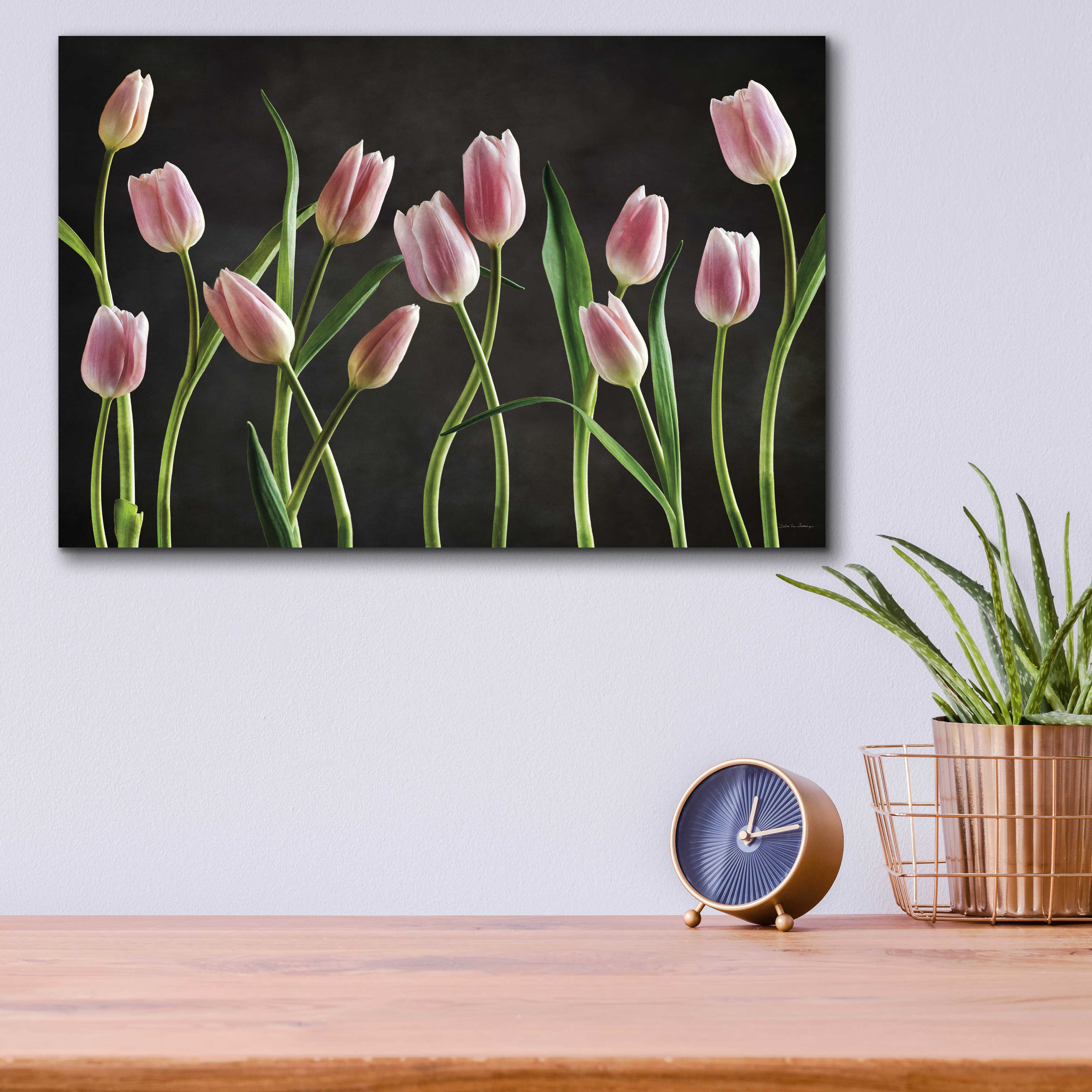 Latitude Run® Spring Tulips Ix by Debra Van Swearingen - Unframed ...