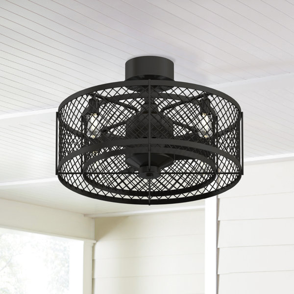 17 Stories Wright 13'' Ceiling Fan with Light Kit & Reviews | Wayfair