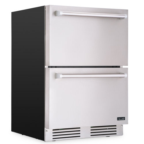 Newair 24" Outdoor Undercounter Convertible Refrigerator and Freezer ...