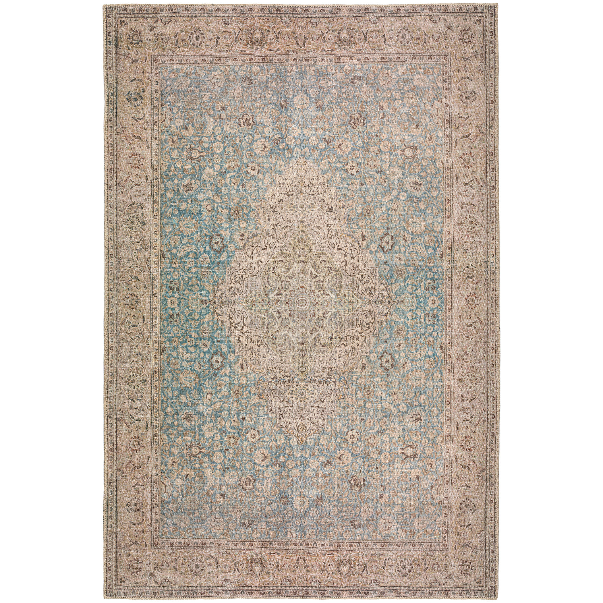 Bungalow Rose Velizar KA12 Mediterranean Rug | Wayfair