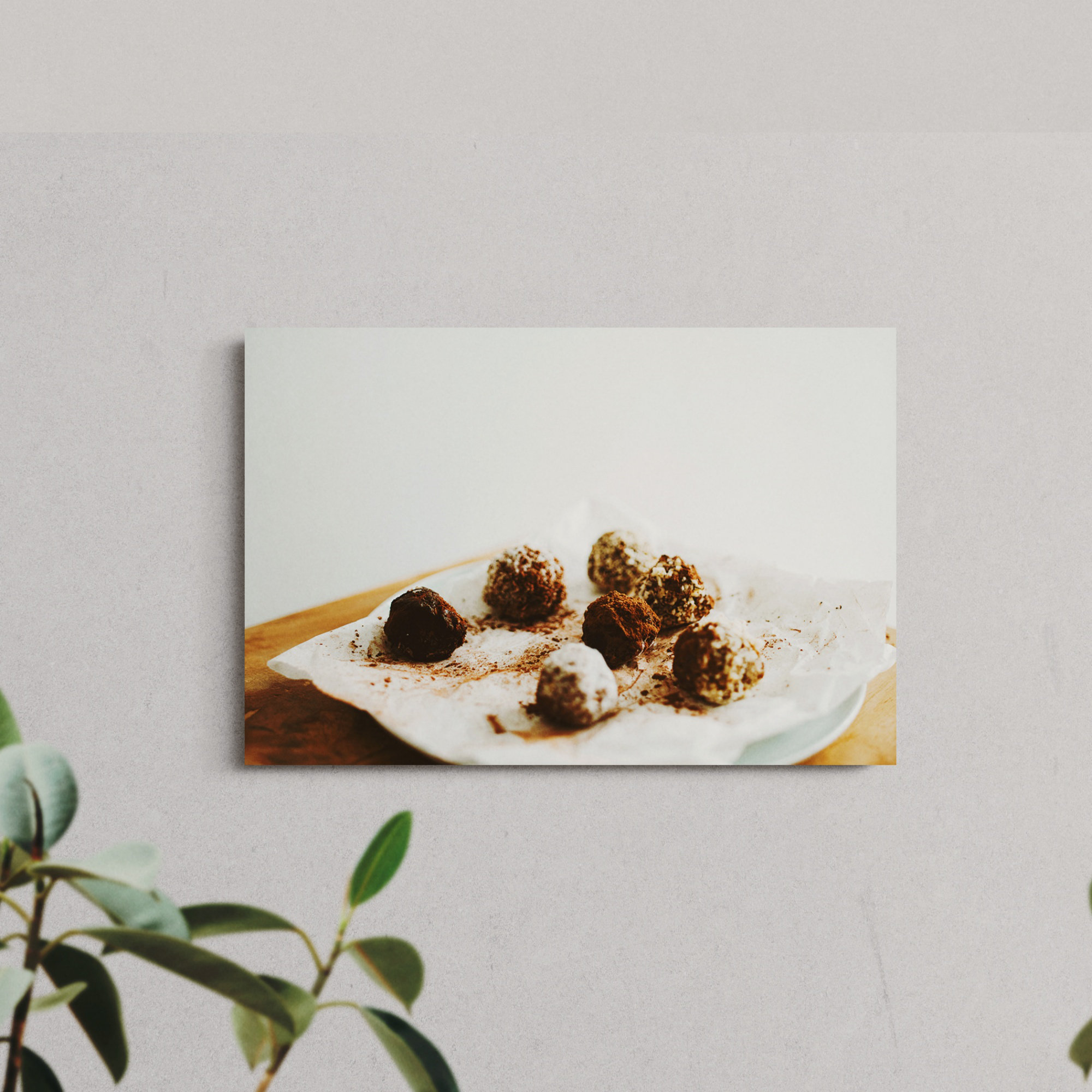 Ebern Designs Homemade Chocolate Truffles for Gourmet Decor | Wayfair