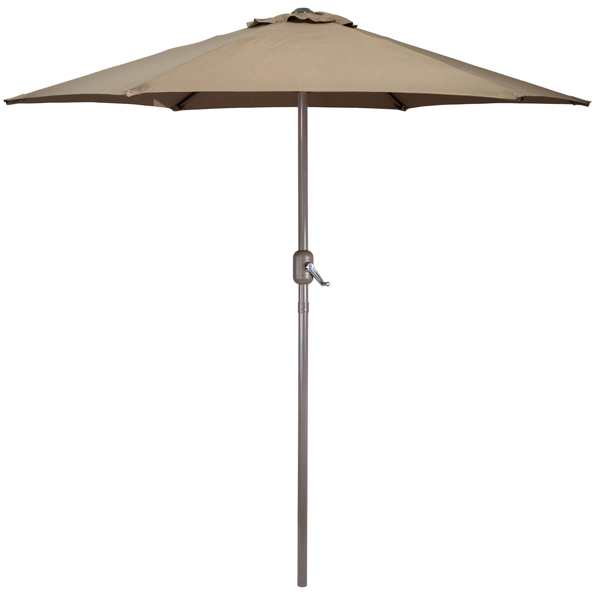 Northlight Seasonal 7.5ft Outdoor Patio Market Umbrella with Hand Crank ...