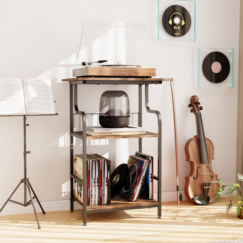 Ophelia & Co. 3-Tier Record Player Table | Wayfair